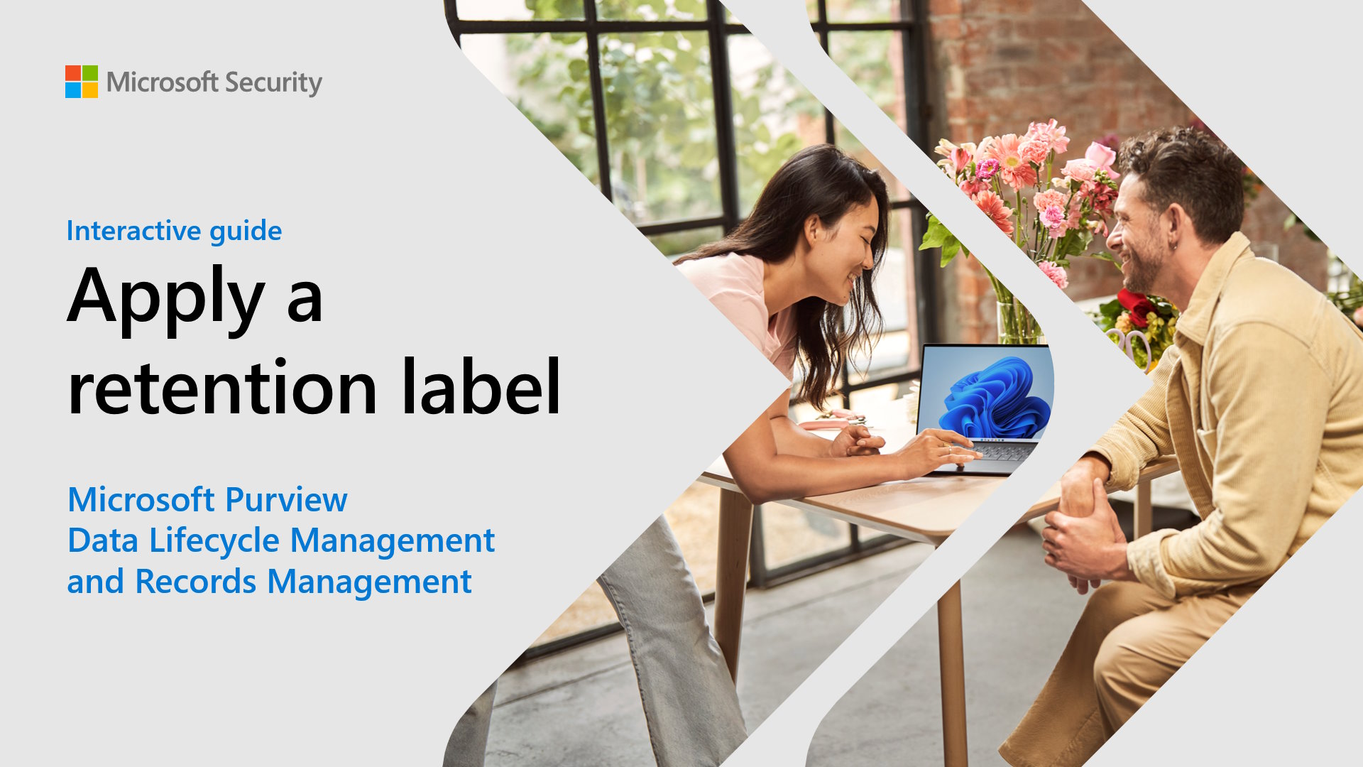 Apply a retention label in Microsoft Purview