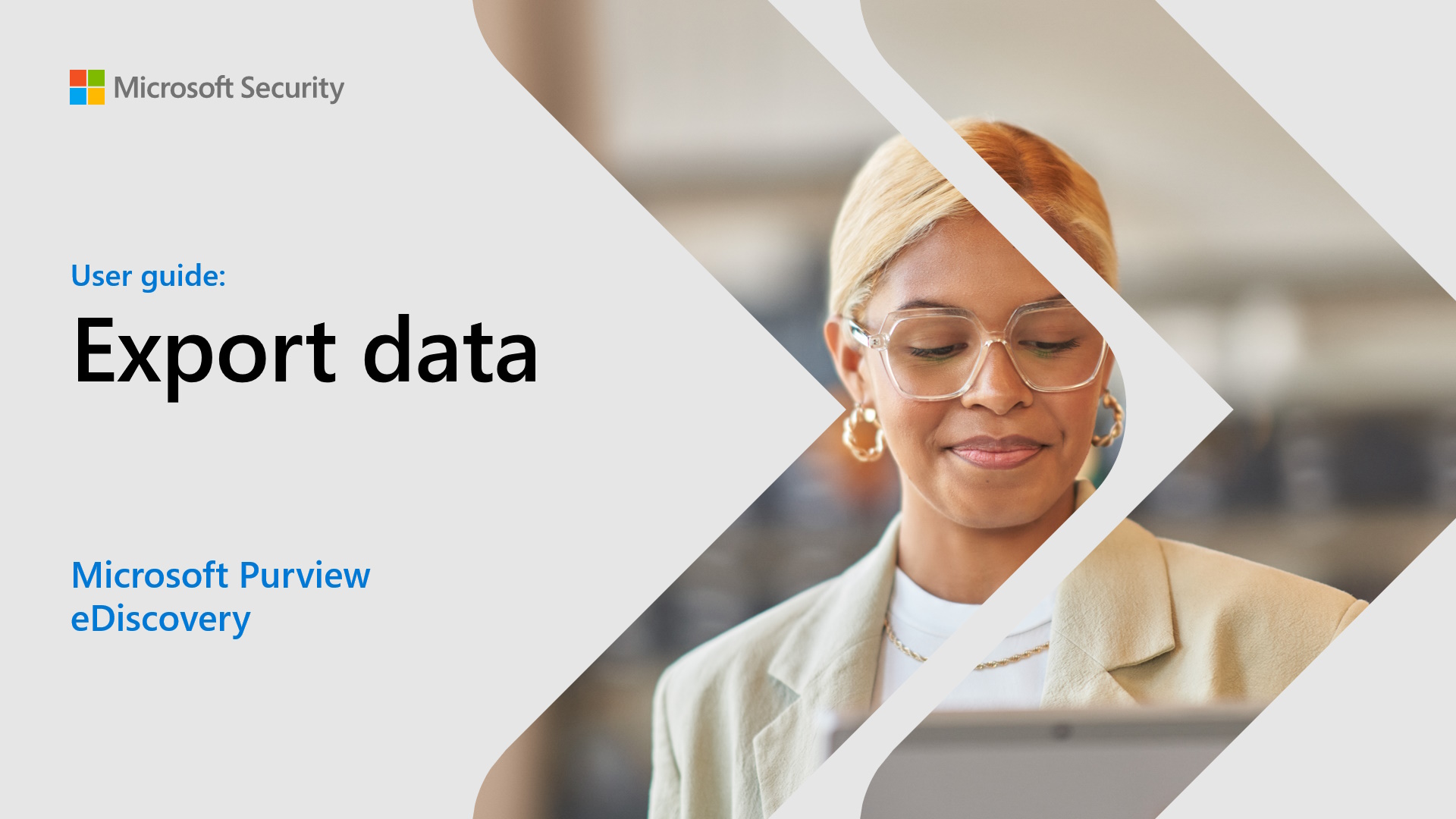 Export data with Microsoft Purview eDiscovery