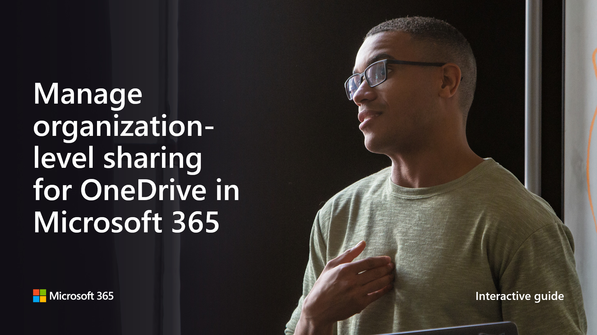 Manage organization-level sharing for OneDrive in Microsoft 365