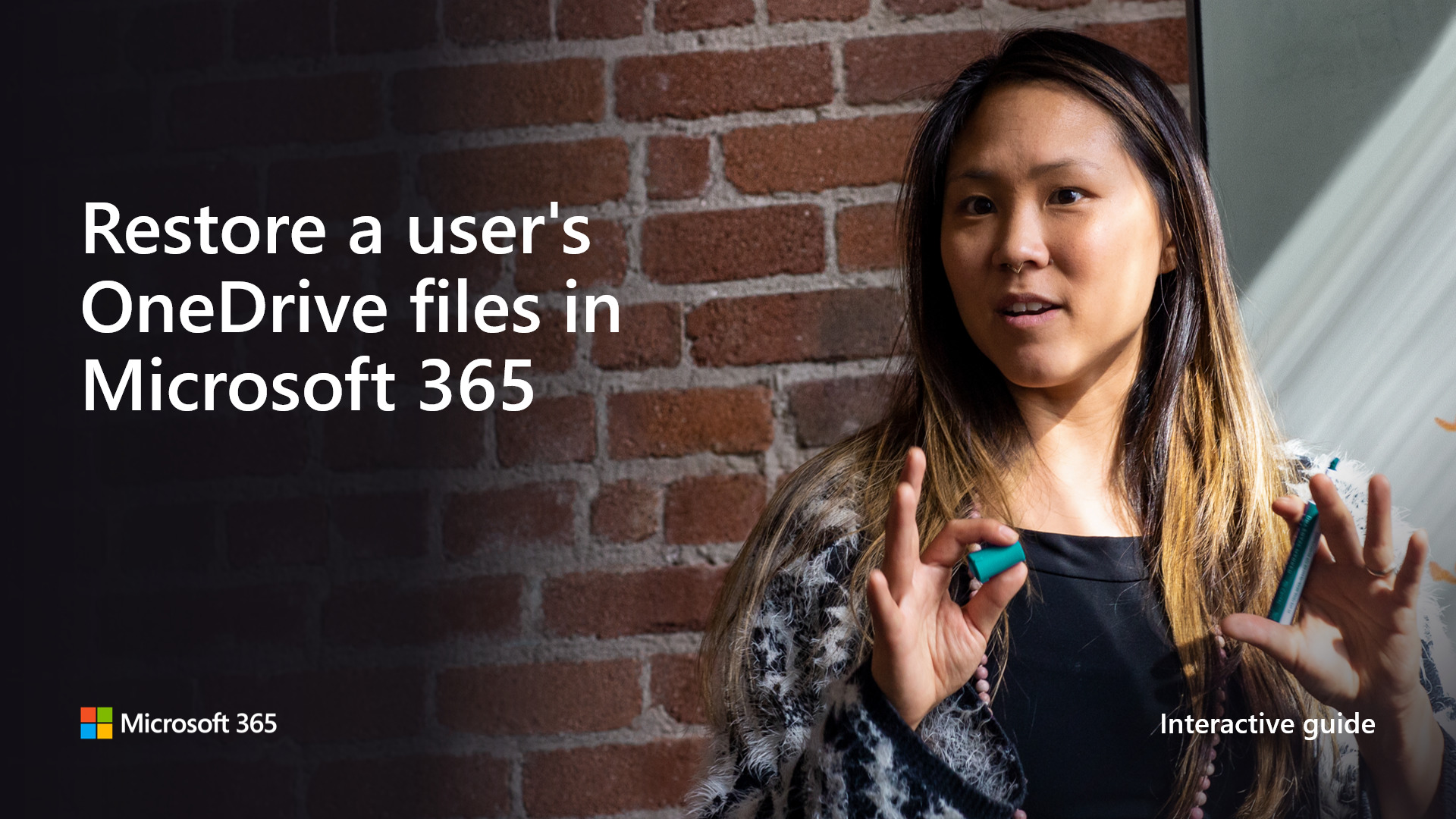 Restore a users OneDrive files in Microsoft 365